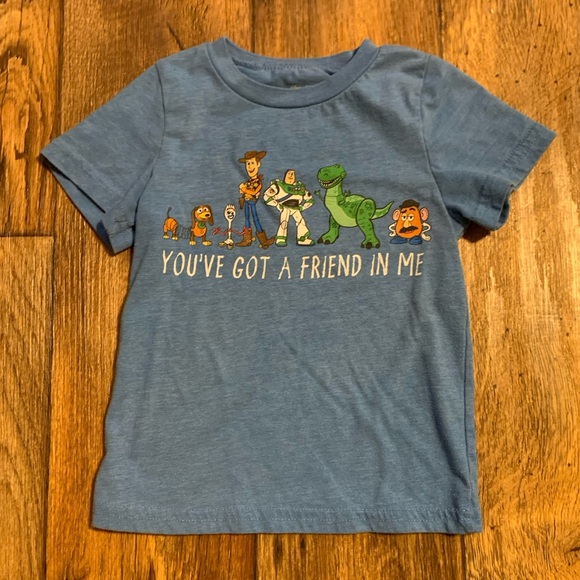 Disney | Shirts & Tops | Kids Toy Story Blue Tshirt Size 3t | Poshmark